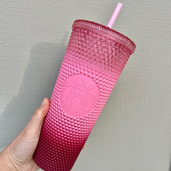 Starbucks | Other | Starbucks Pink Waxberry Gradient Venti Bling ...